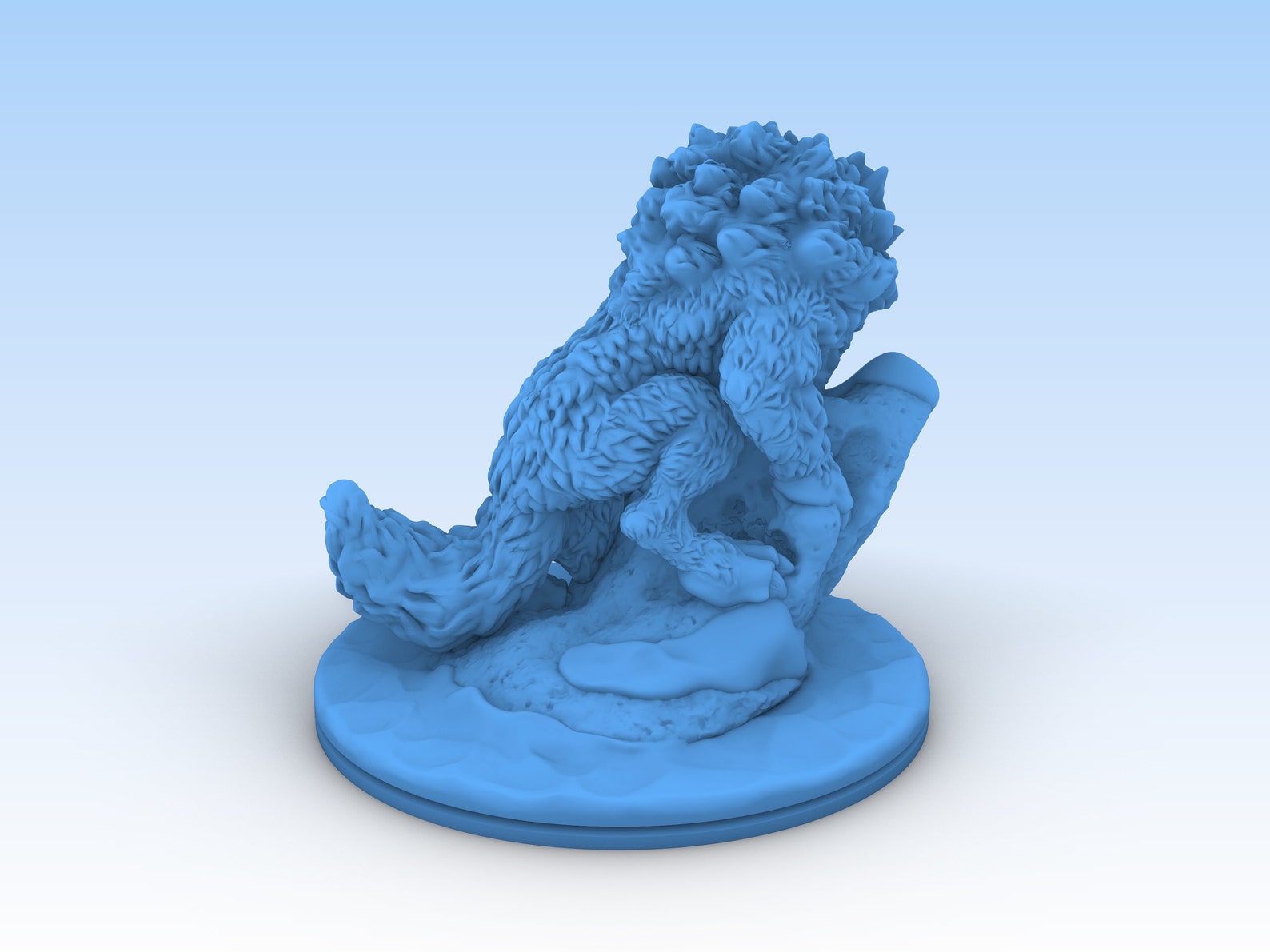 Wolf Large 28mm Resin Animal Miniatures Minis Pathfinder - Etsy