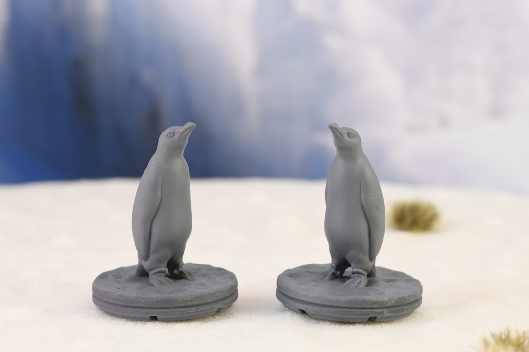 Penguin Set 28mm Resin Animal Miniatures | Minis | Pathfinder | RPG ...