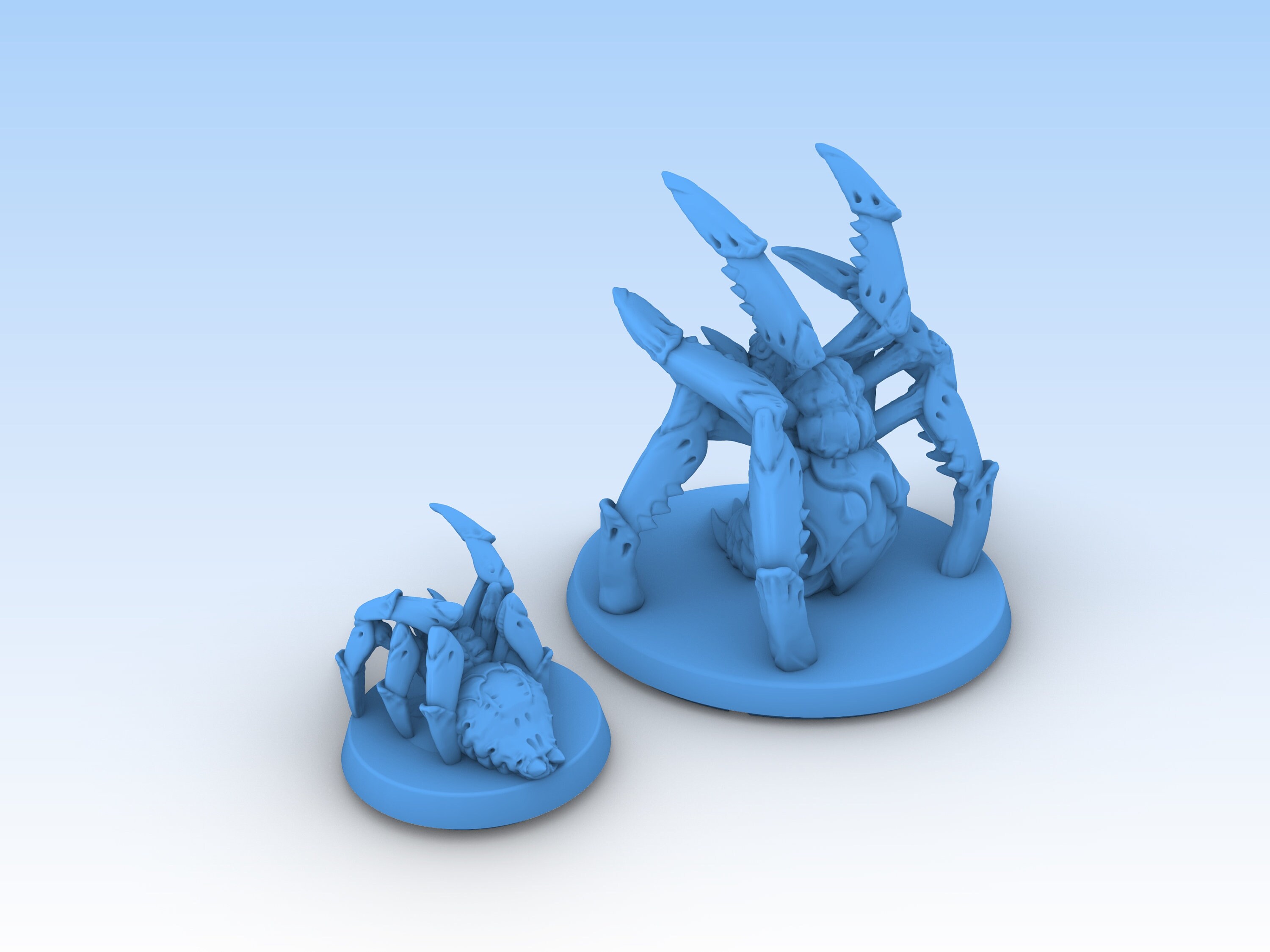 Spiders 28mm Resin Beast Miniatures Minis Pathfinder RPG Tabletop Dnd ...