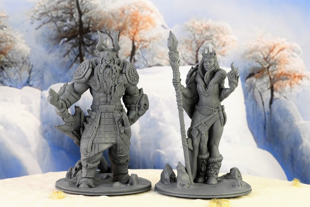 Frost Giant 28mm Resin Giant Miniatures | Minis | Pathfinder | RPG ...