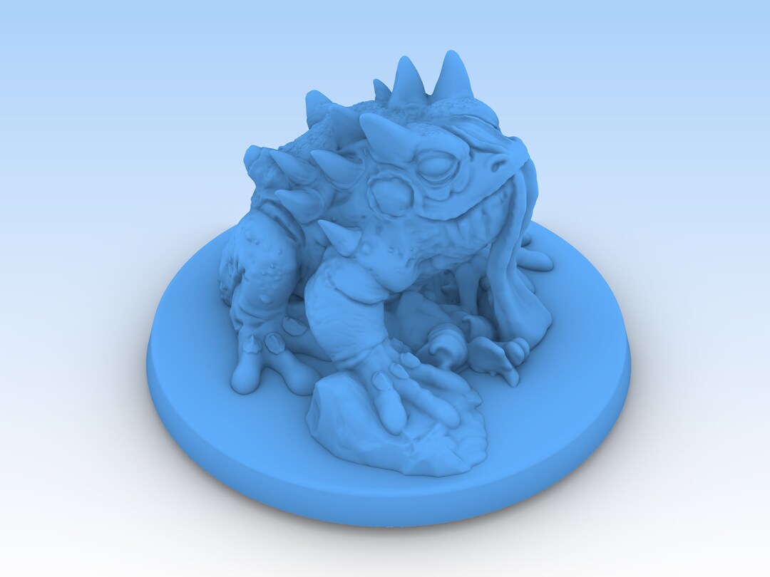 Giant Toad 28mm Resin Beast Miniatures Minis Pathfinder - Etsy