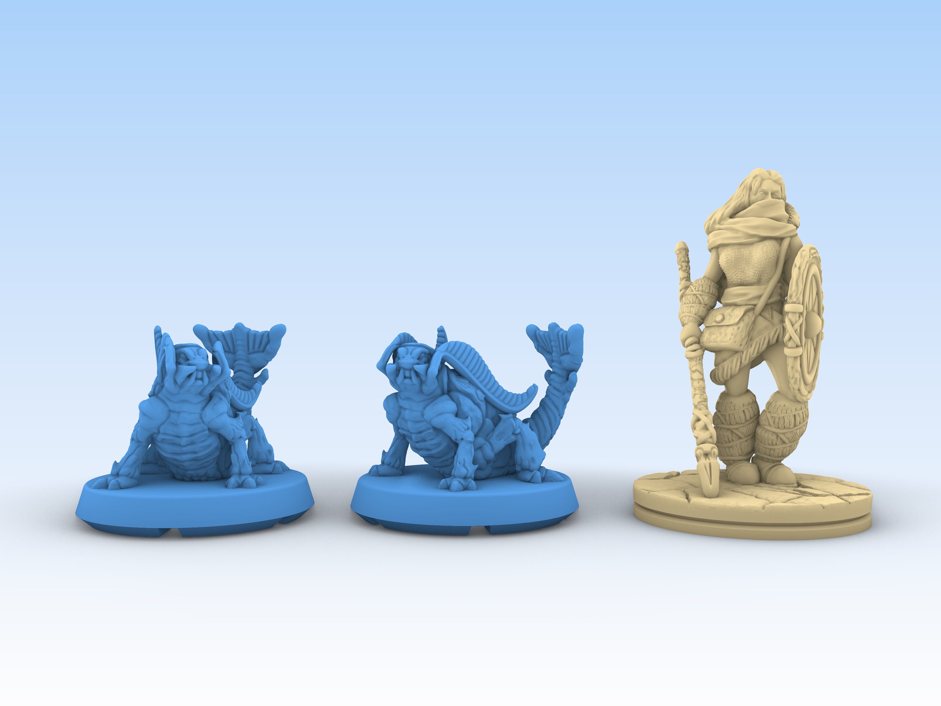 Rust Monster 28mm Resin Monstrosity Miniatures Minis Pathfinder RPG ...