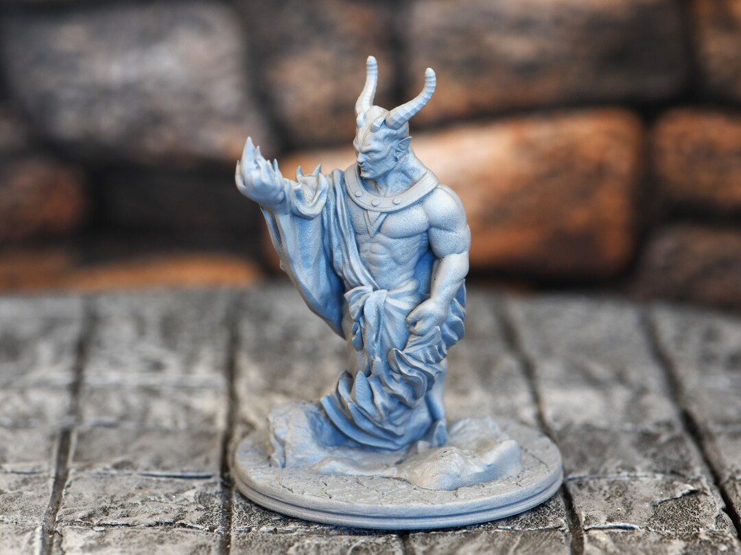 Efreeti 28mm Resin Elemental Miniatures | Minis | Pathfinder | RPG ...