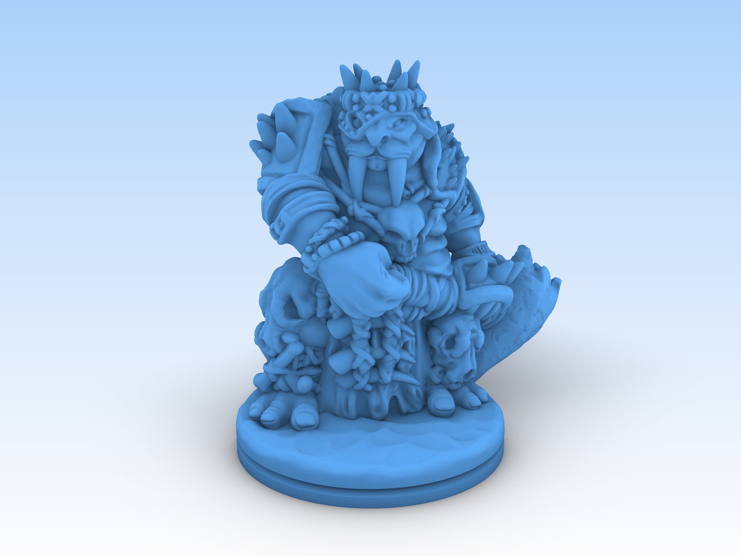 Walrus Folk 28mm Resin NPC / Monster Miniatures Minis Pathfinder RPG ...