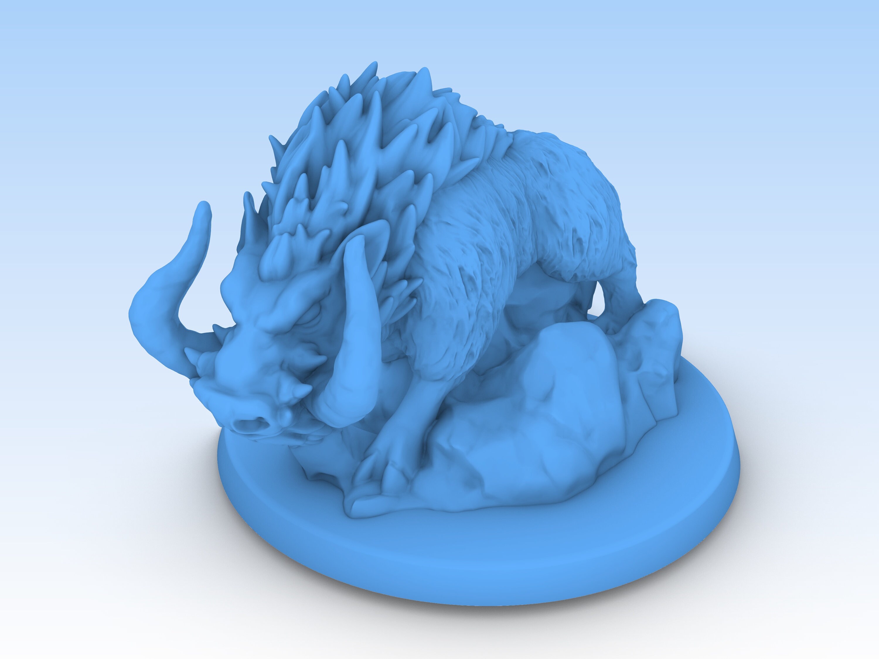 Dire Boar 28mm Resin Beast Creature Miniatures Minis Pathfinder RPG ...