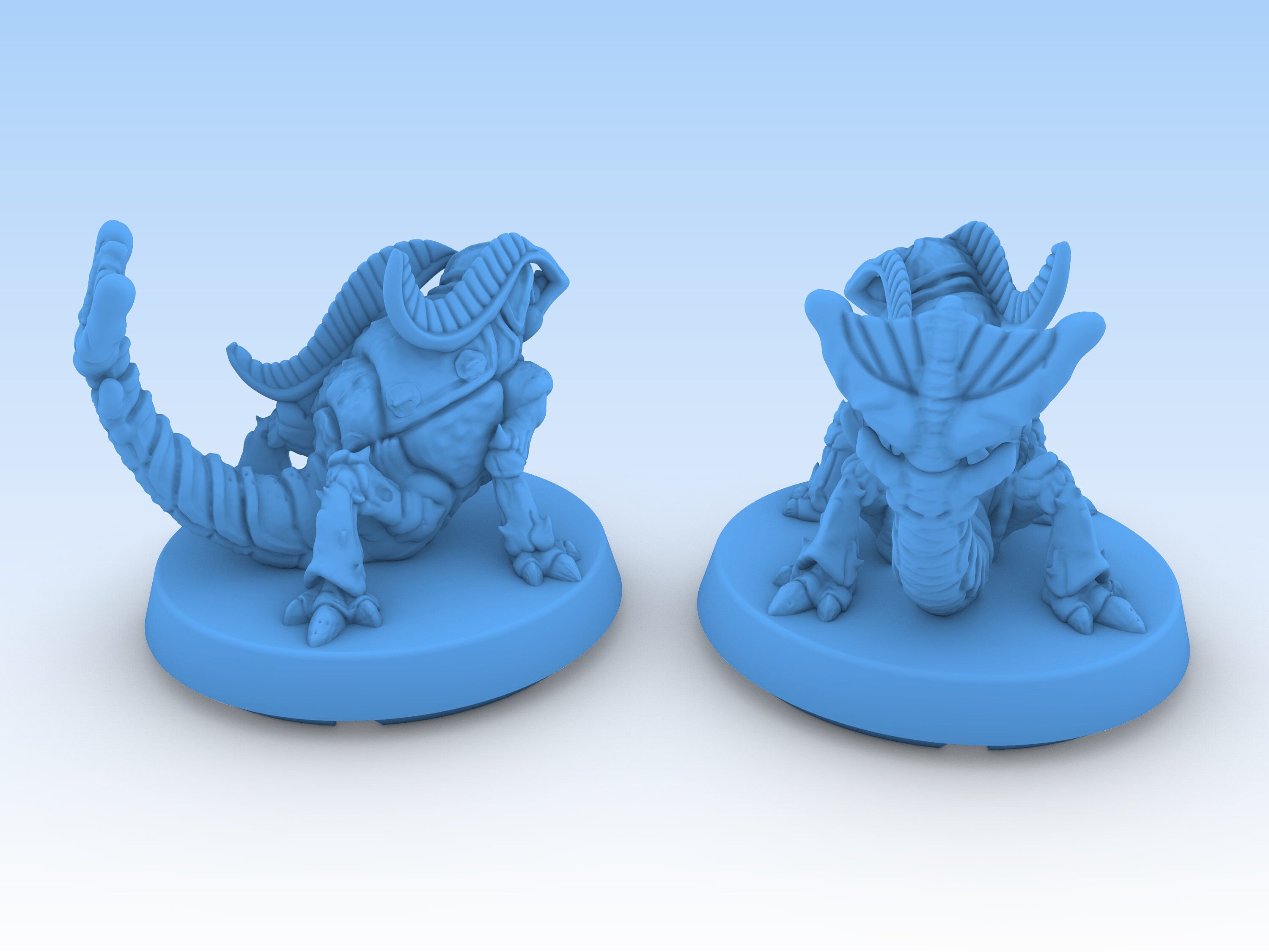 Rust Monster 28mm Resin Monstrosity Miniatures Minis Pathfinder RPG ...