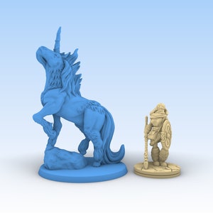 Unicorn 28mm Resin Celestial Miniatures Minis Pathfinder RPG Tabletop ...