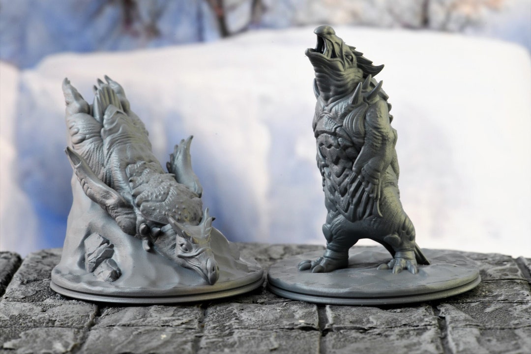 Dire Penguin 28mm Resin Animal / Monster Miniatures | Minis ...