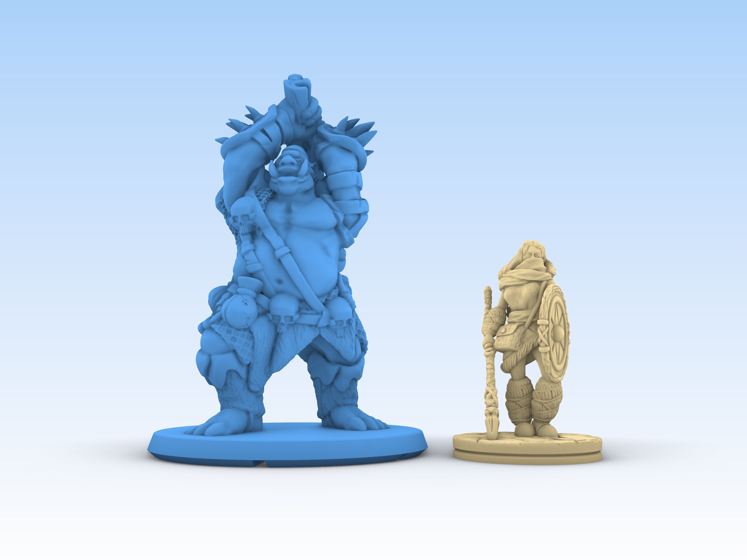 Cyclops 28mm Resin Giant Miniatures Minis Pathfinder RPG Tabletop Dnd ...