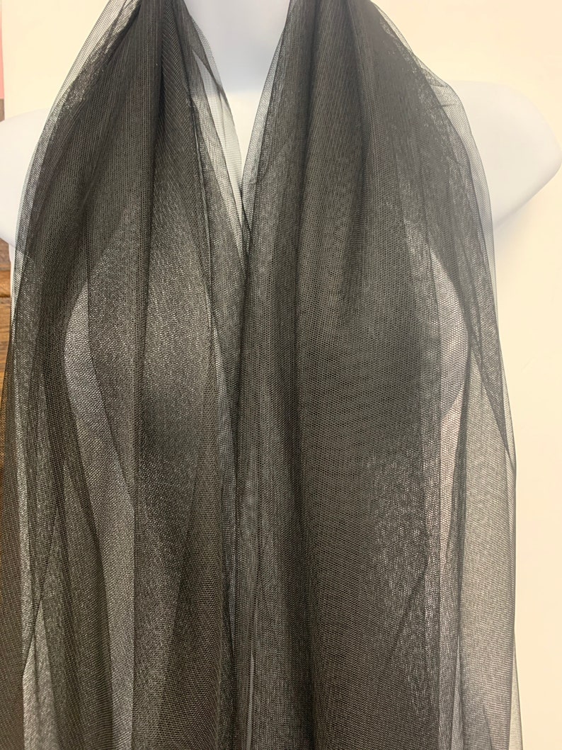 Black Mesh Fabric by Yard. 100% Polyester Mesh Fabric Width 55 Inches ...