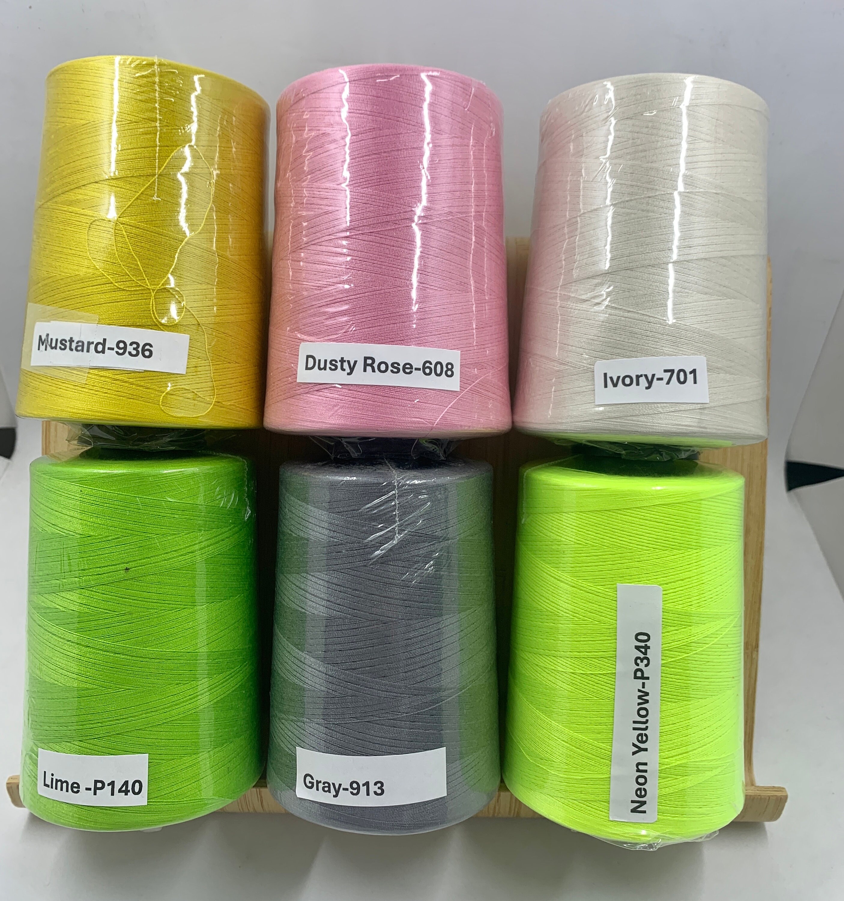 Sewing Threads Tex 40 - 100% Spun Polyester - 6000 Yards - Etsy