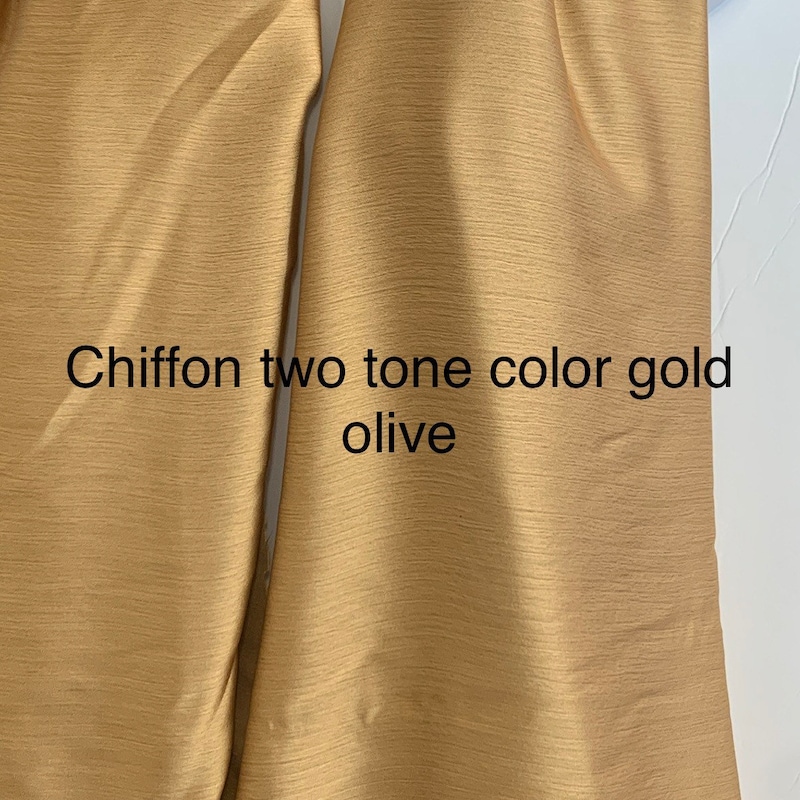 Gold Chiffon - Etsy