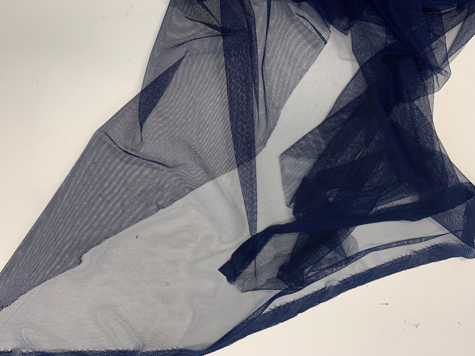 Navy Mesh Fabric by Yard. 100% Polyester Mesh Fabric Width 55 Inches in ...