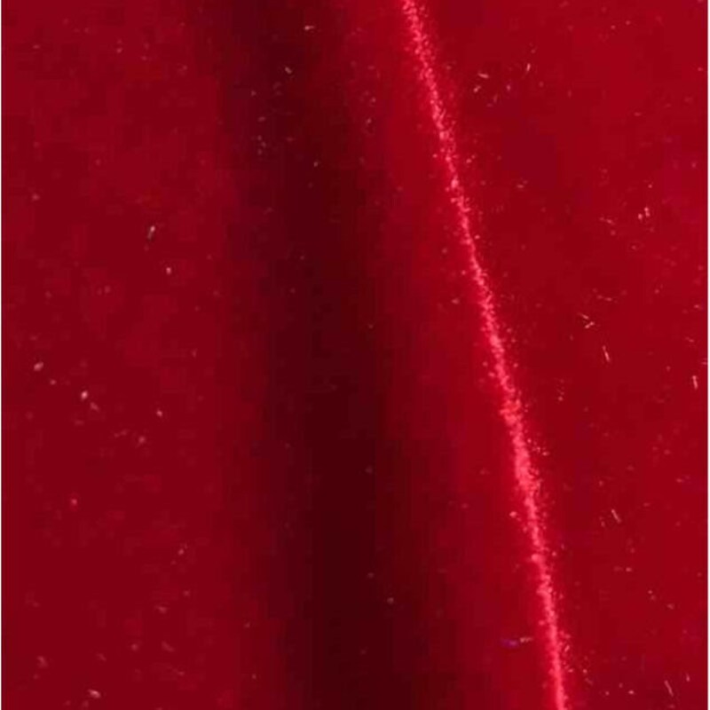 Red Velvet Fabric - Etsy