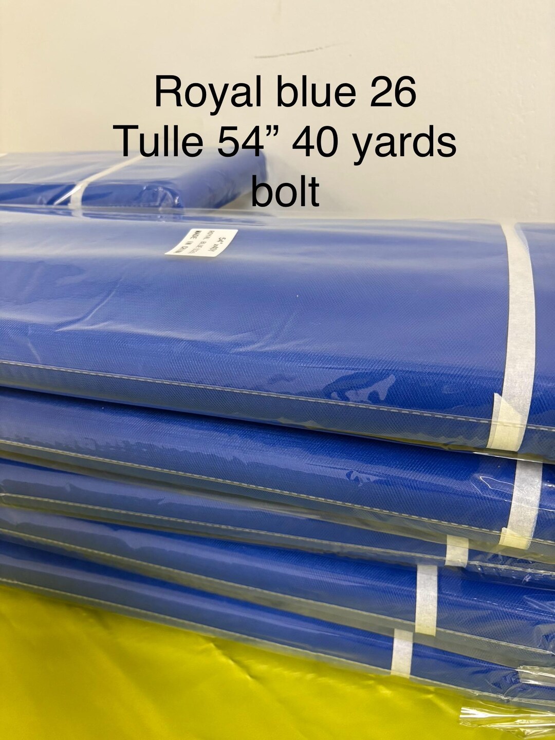Illusion Tulle Fabric - Royal - 54" Width - 40 Yards Bolt - Etsy