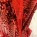Sequence Fabric - Red - 58" Width - Etsy