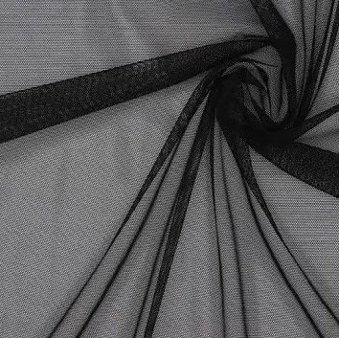 Black Mesh Fabric by Yard. 100% Polyester Mesh Fabric Width 55 Inches ...
