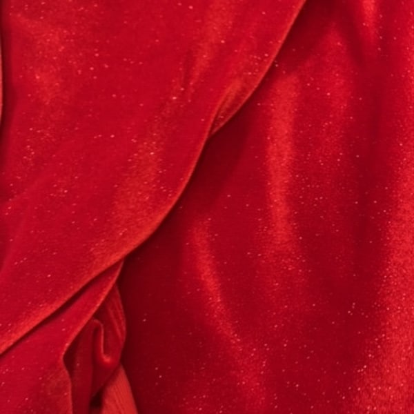 Red Velvet Fabric - Etsy