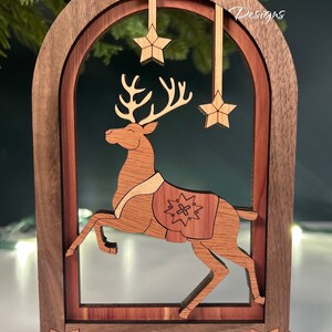 Wood Holiday Arch Mantle Set, Christmas Decor, Wood Arches, Hanukkah ...