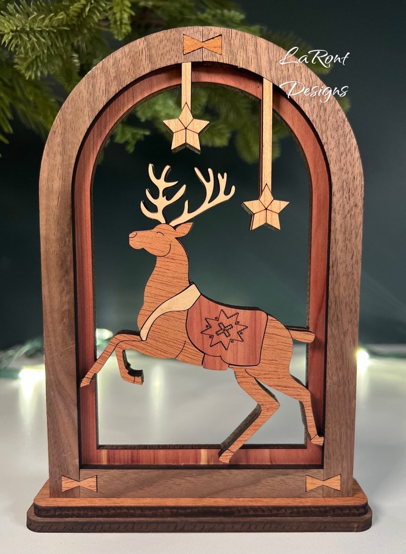 Wood Holiday Arch Mantle Set, Christmas Decor, Wood Arches, Hanukkah - Etsy