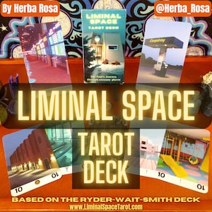 Liminal Space Tarot Deck: Backrooms, Poolrooms, Playrooms - Rider-waite ...