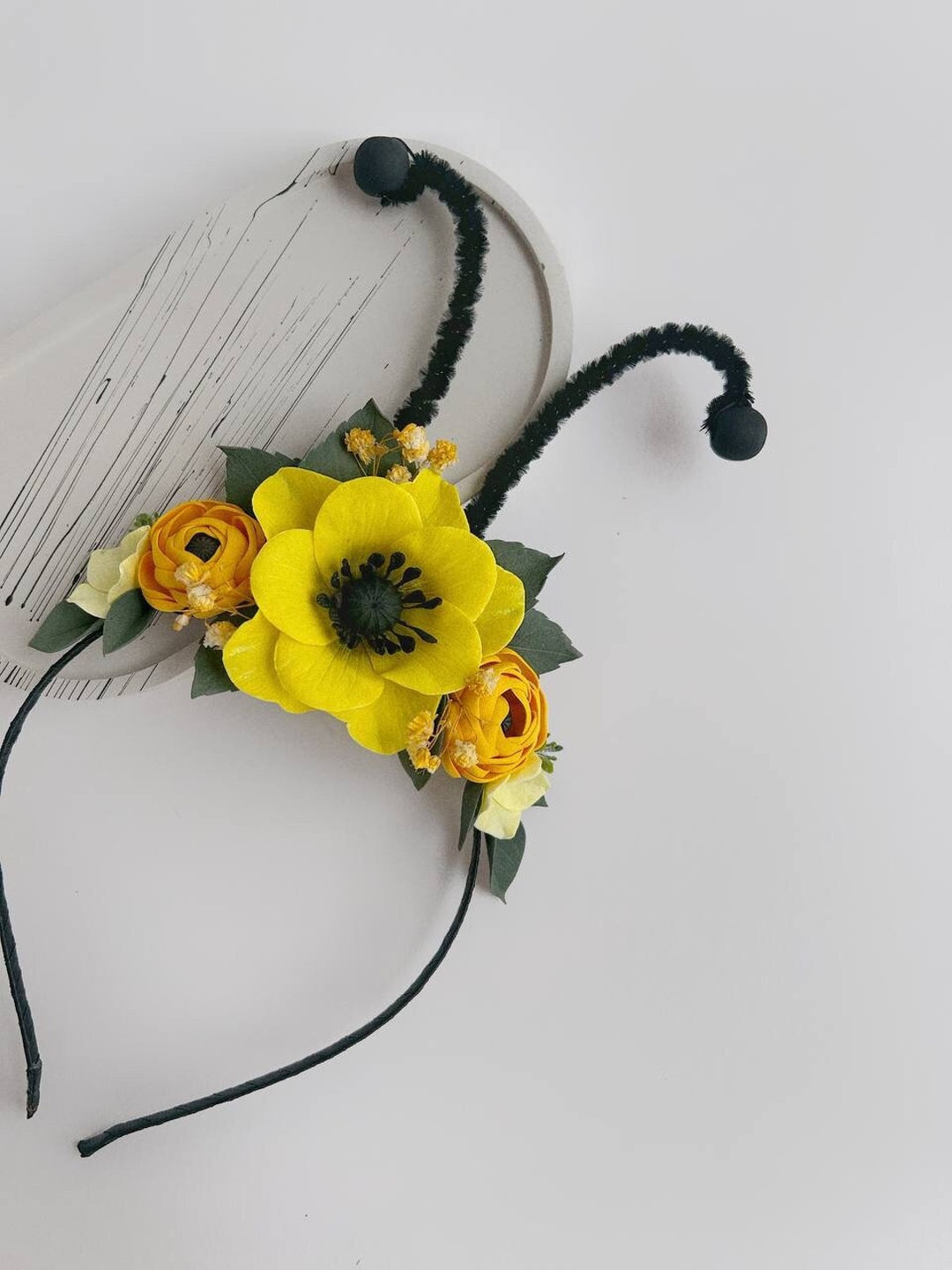 Bee Headband, Bee, Bee Hair Accessory, Bee Costume, Spring Bee, Baby ...