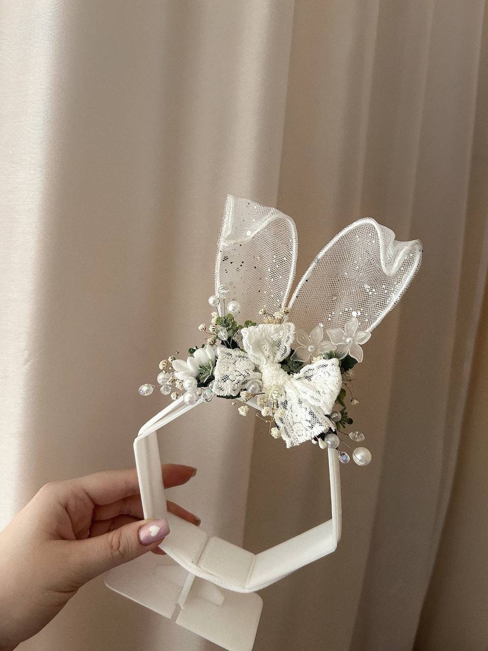 Easter Headband, Bunny Ears Headband, Nylon Headband, Baby Bunny ...