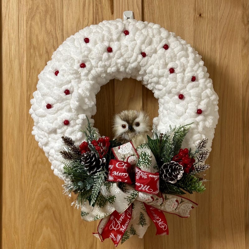 Loop Yarn Wreaths - Etsy