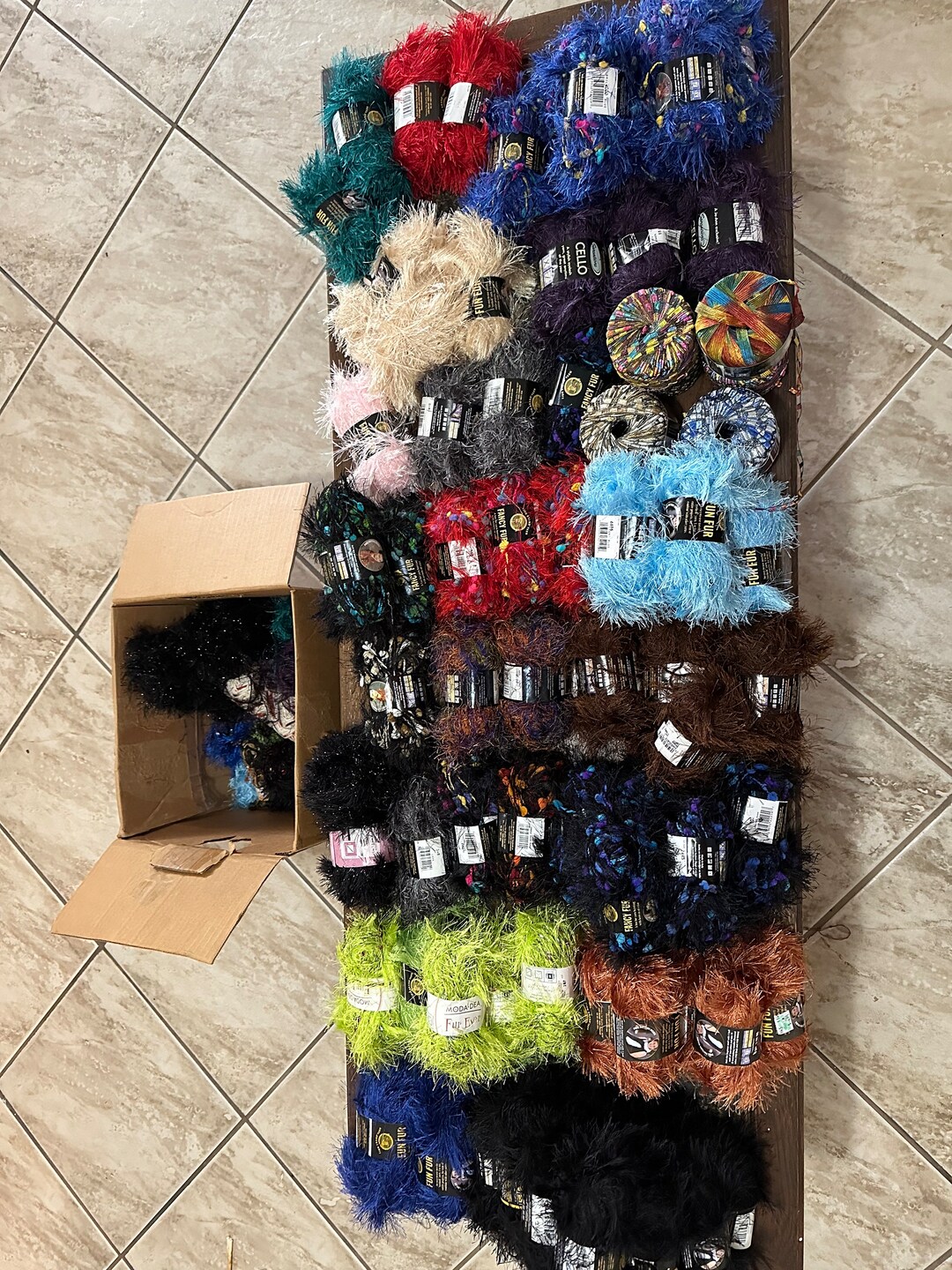 Lion Brand Fun Fur Yarn - Etsy