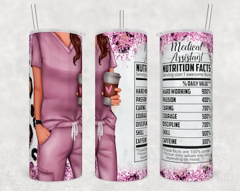 Medical Assistant Tumbler Medical Assistant Cup Gift for A - Etsy