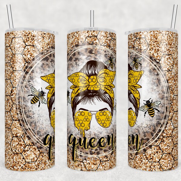 Queen Bee Tumbler - Etsy