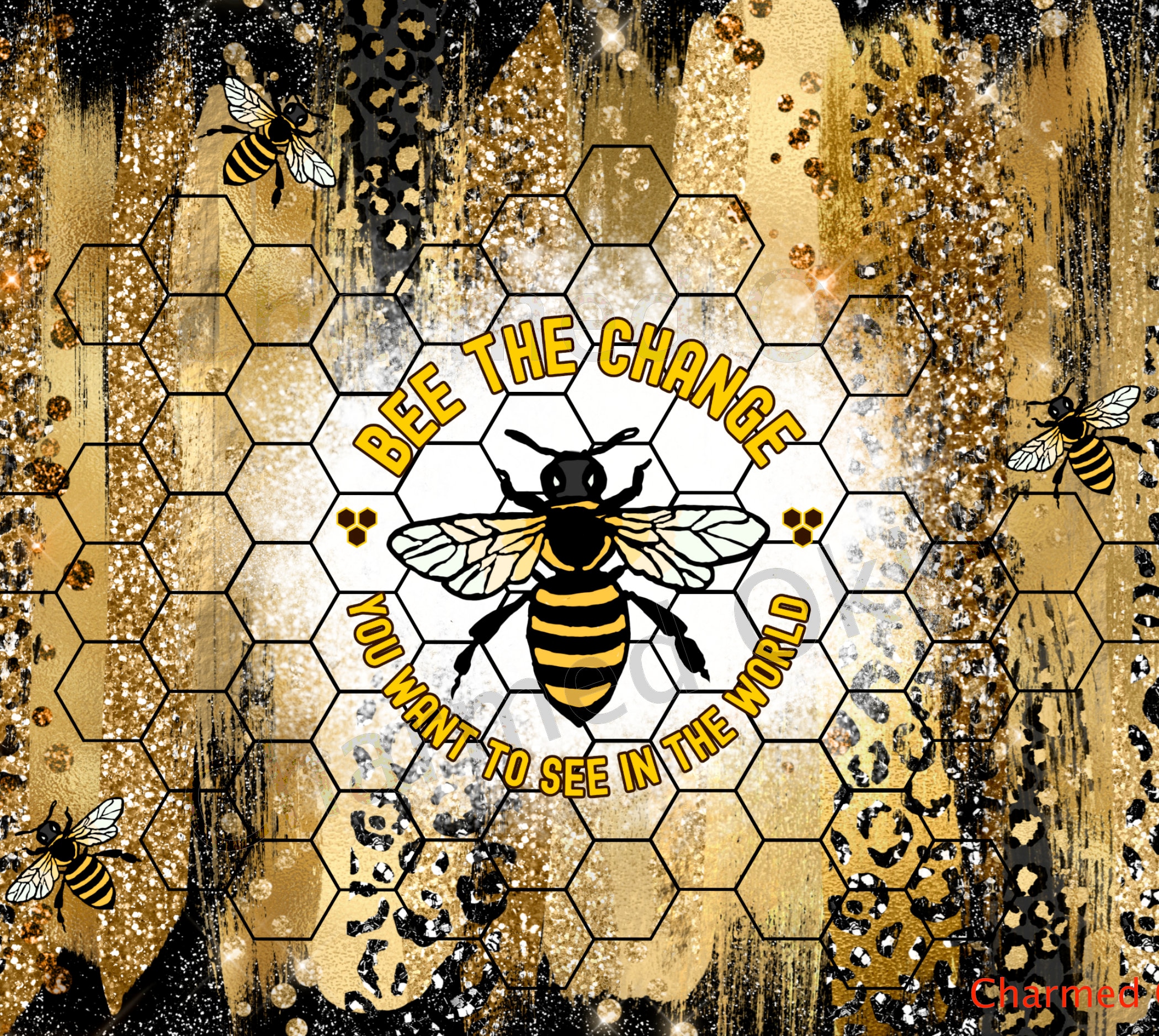 Bee the Change You Want to See in the World Tumbler - Etsy