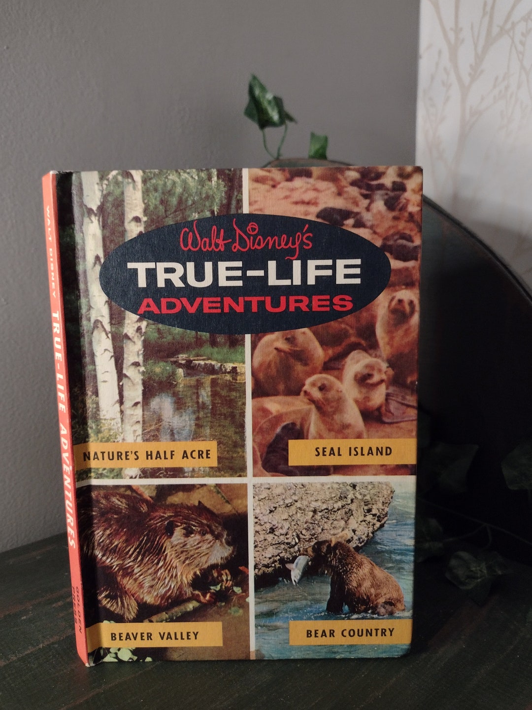 Walt Disney True-life Adventures,vintage Children's Book, Book Club ...