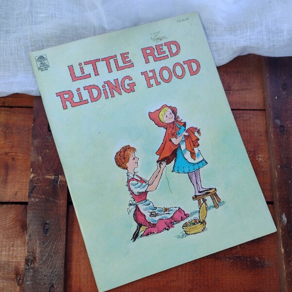 Red Story Book - Etsy