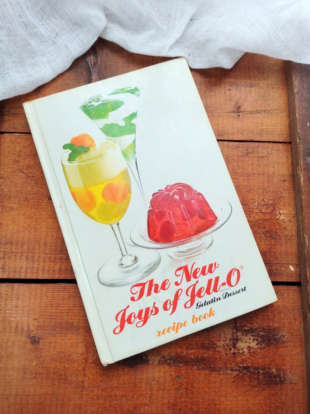 Jell-o Cook Book,1975, the New Joys of Jell-o Recipes - Etsy