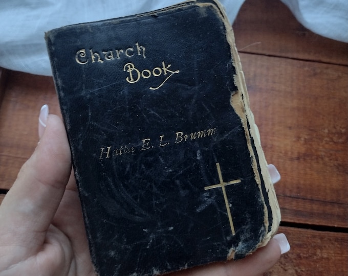 Antique Church Book, Allentown PA - Etsy