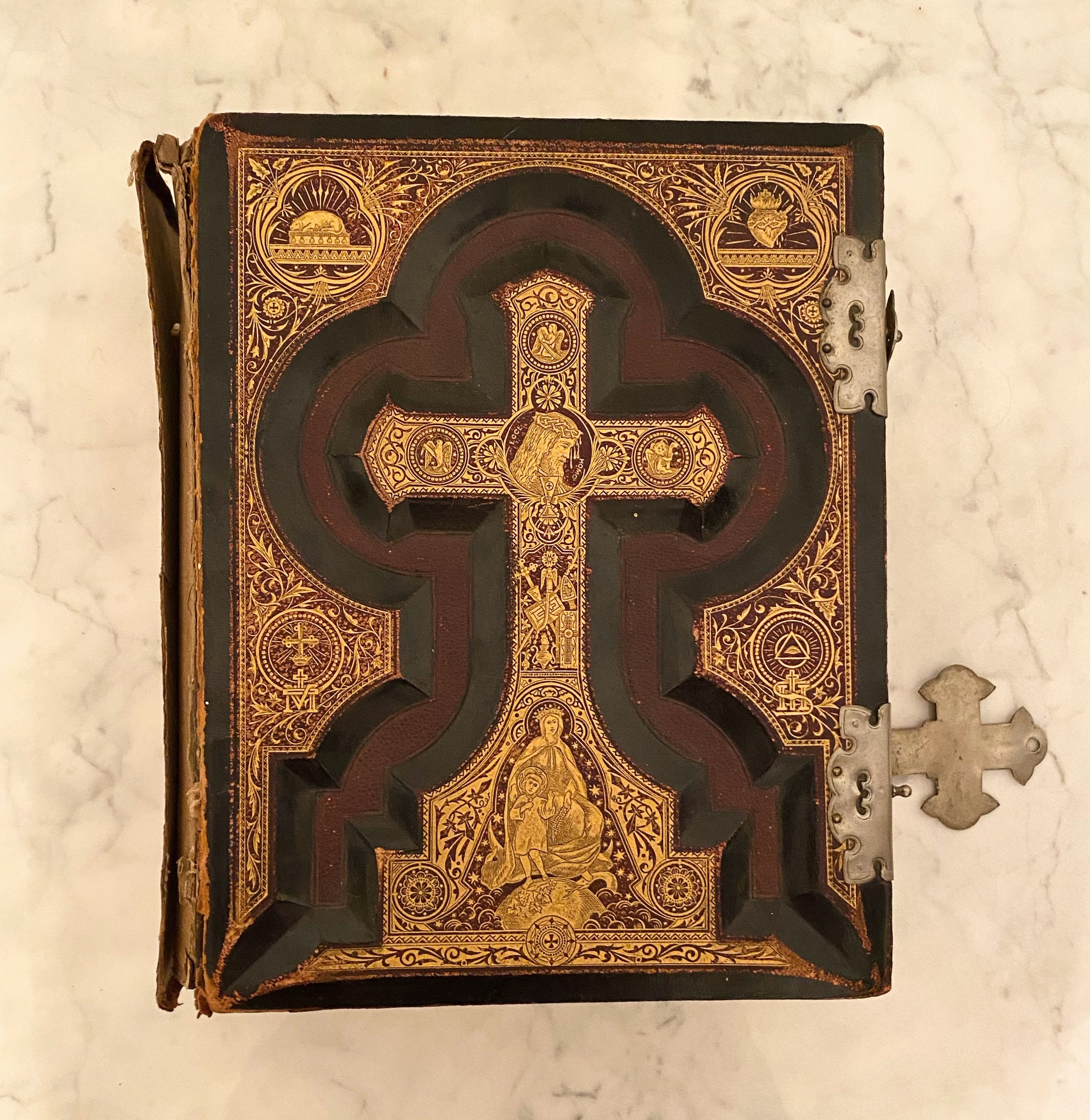 Holy Bible 1884 Douay Rheims Illustrated Family Bible - Etsy