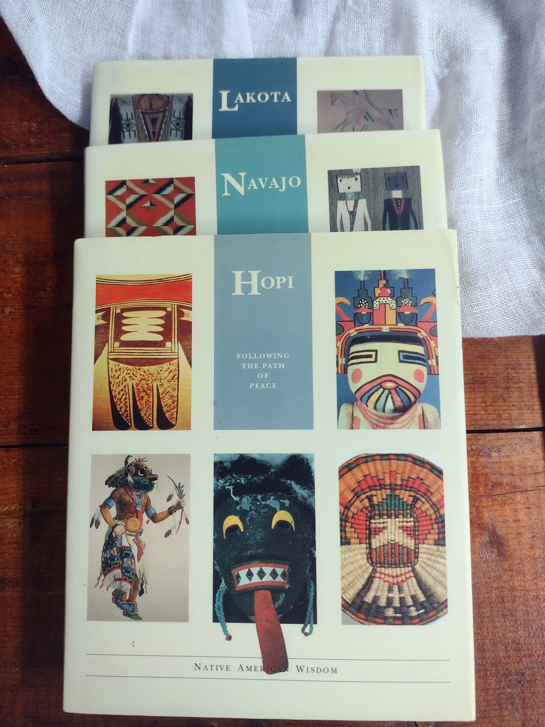 Native American Wisdom 3 Book Set Navajo, Hopi, Lakota Little Wisdom Library - Etsy