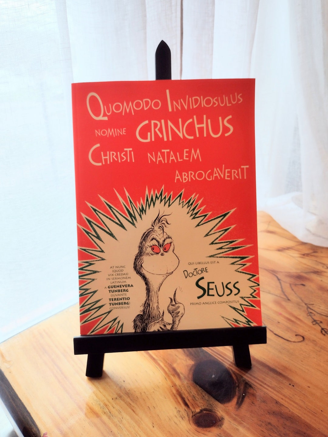 How the Grinch Stole Christmas LATIN Translation No English - Etsy