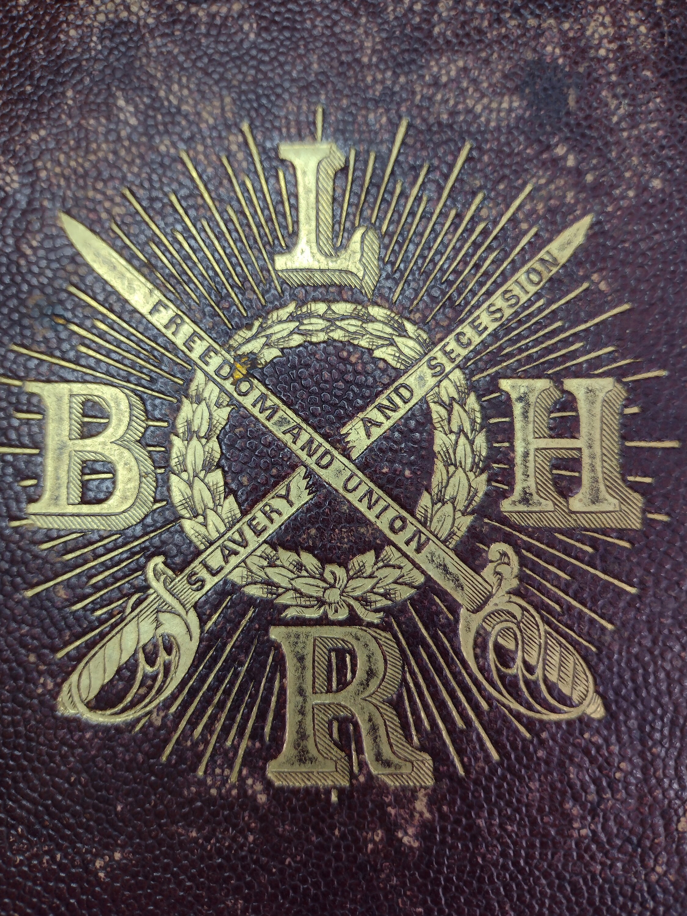 RARE 1866 Illustrated Lloyd's Battle History of the Great Rebellion ...