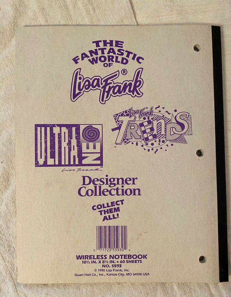 Lisa Frank 90s Designer Collection Giraffe Wireless Notebook ...