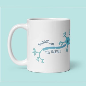 Neuron Mug | Neurologist Gift, Neuroscience, Neurosurgeon ...