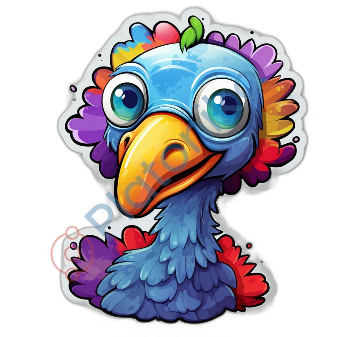 20 Cute Dodo Sticker PNG Sticker Png Set Print and Cut - Etsy