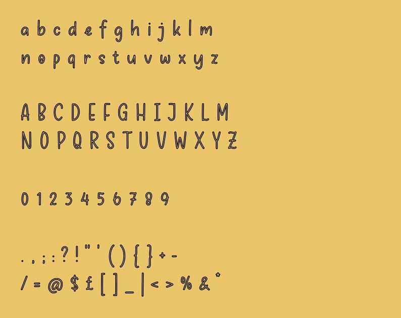 Inline Font Inline Vector Font SVG Fonts for Cricut ABC - Etsy Australia