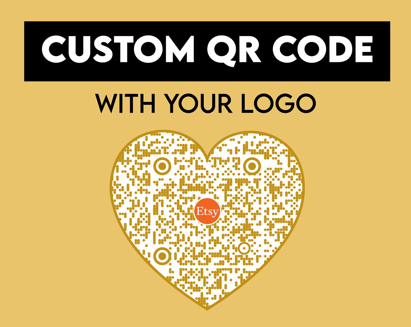 Personalisierter QR-Code in Herzform Personalisierter QR - Etsy.de