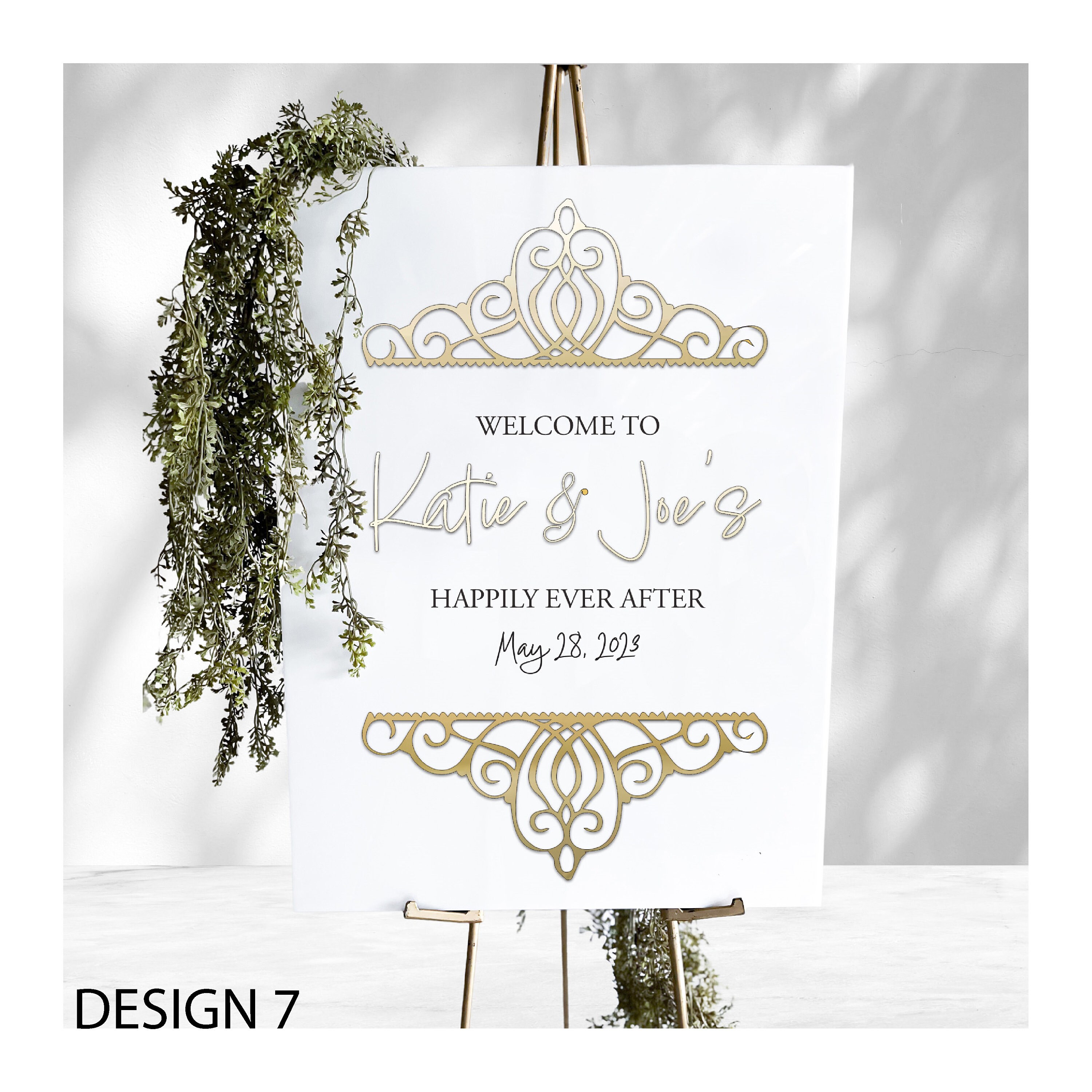 Wedding Welcome Sign, Acrylic Welcome Sign, Acrylic Sign, 3D Welcome ...