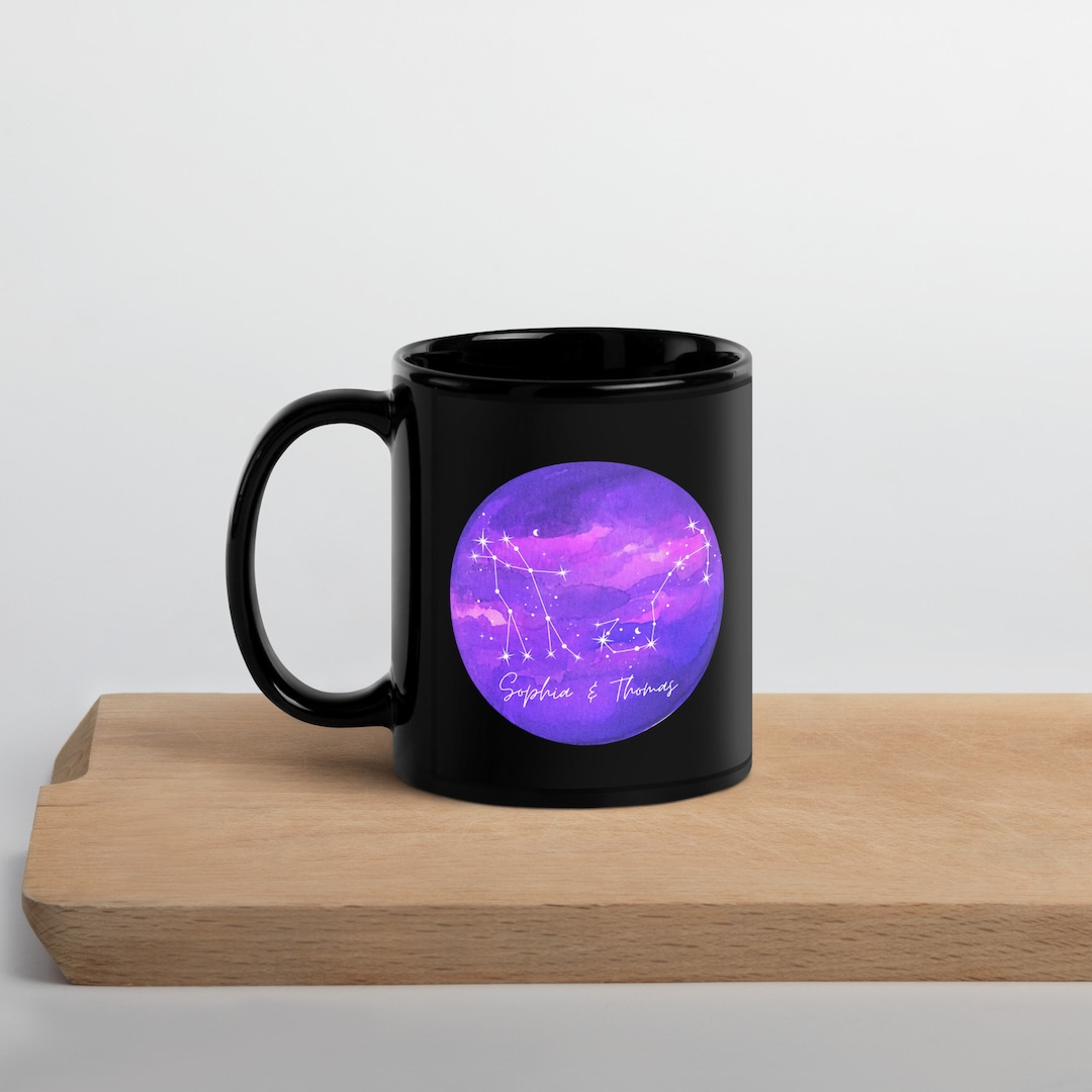 Personalized Zodiac Two-constellations Mug - Etsy