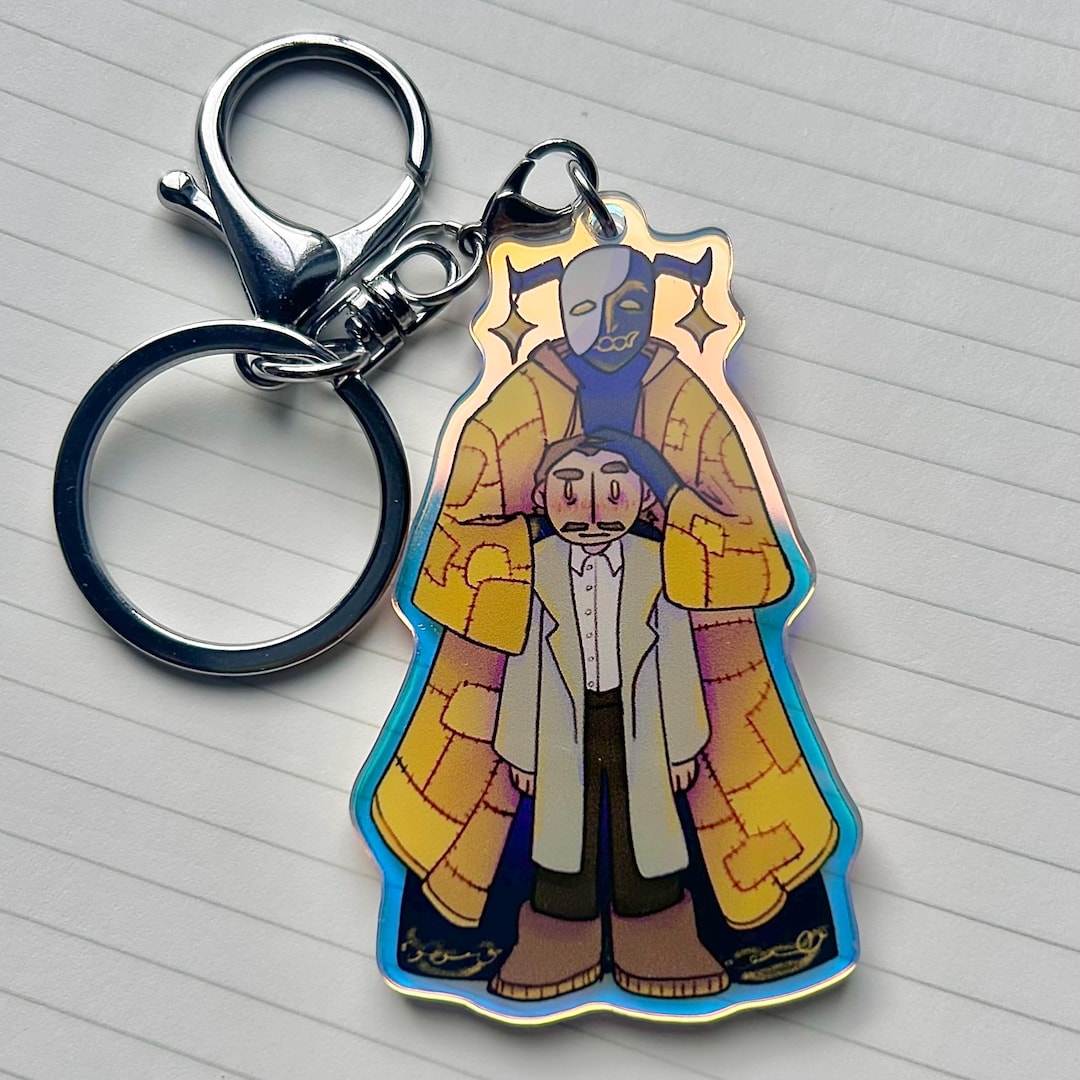 Keychain of John Doe and Arthur Lester From the Malevolent Podcast - Etsy