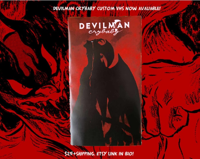 Devilman Crybaby Fully Playable VHS - Etsy