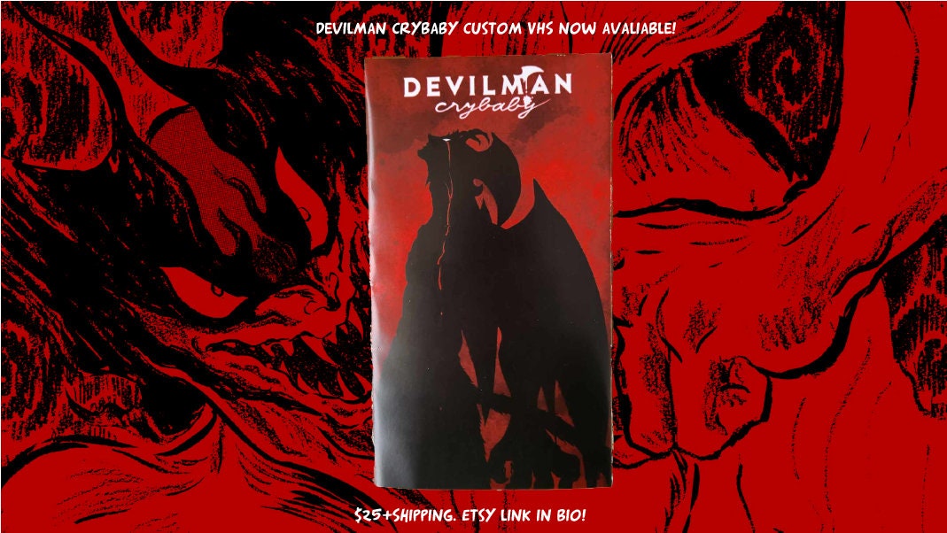 Devilman Crybaby Fully Playable VHS - Etsy